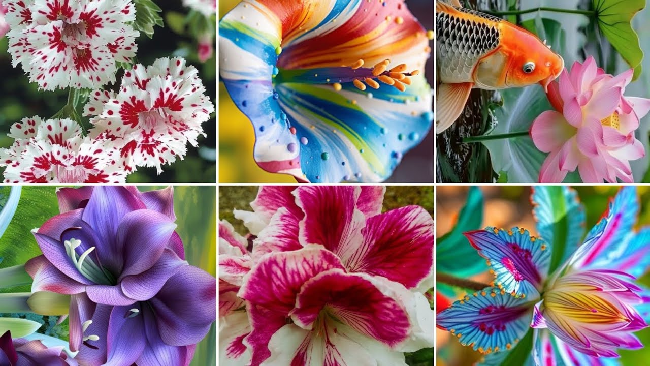 Fabulous 🤩😍 look at those flowers So Amazing looks Made by AI💁🤌 - YouTube