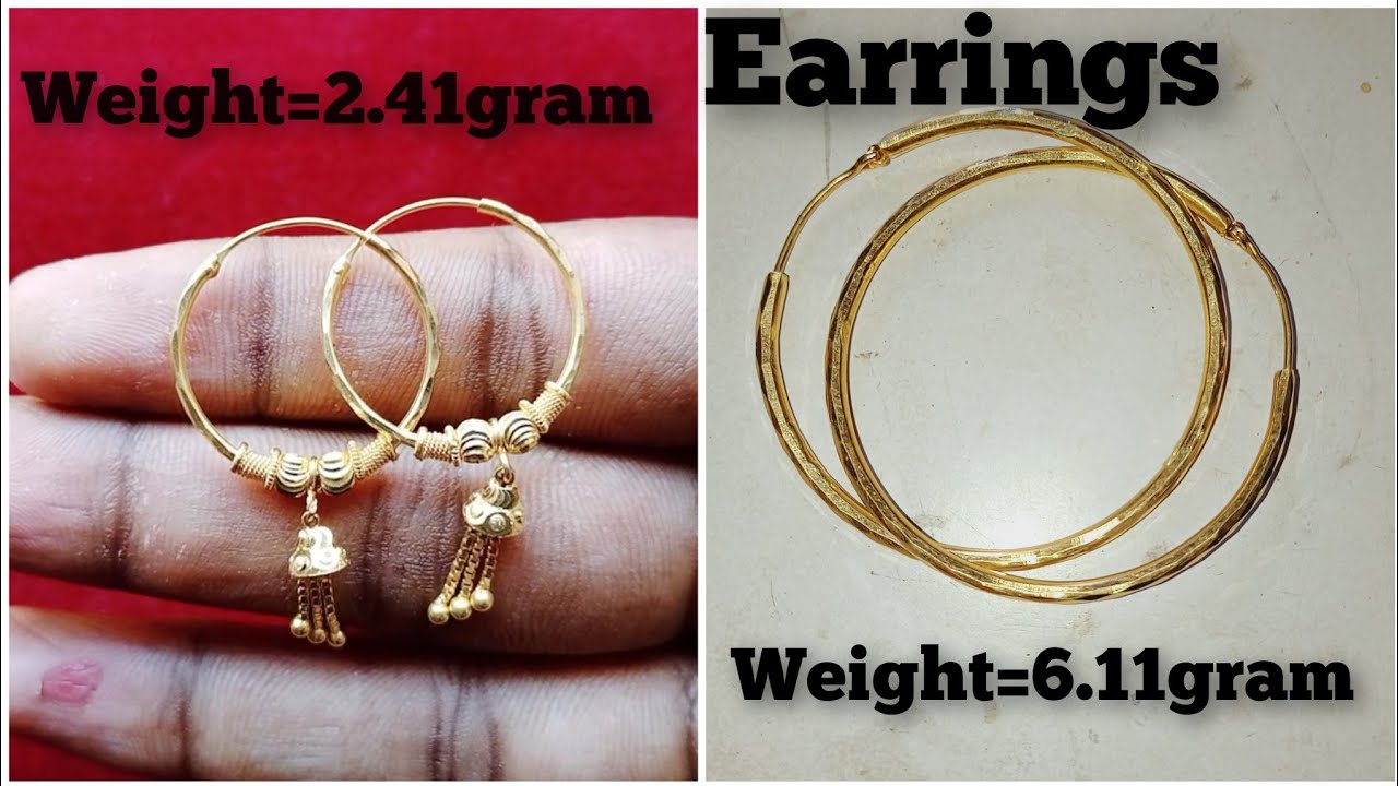 Latest Collection Gold Earrings Bali Design | Bali Ka Design | Earrings ...