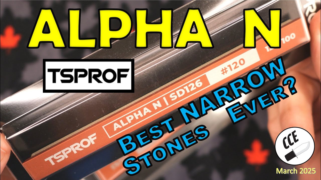 TSPROF Alpha N Stones - Sharpen Recurve & Small Knives #sharpening # ...