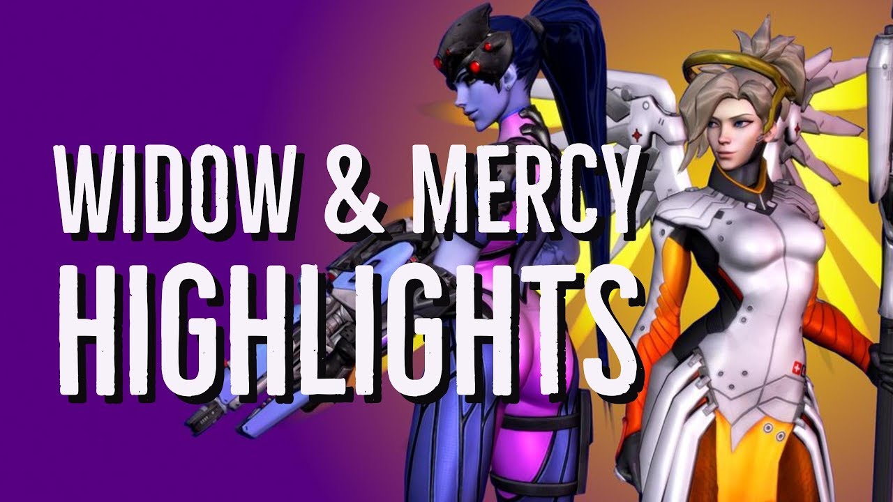 OVERWATCH: Widowmaker & Mercy Highlights by Khaleesi - YouTube