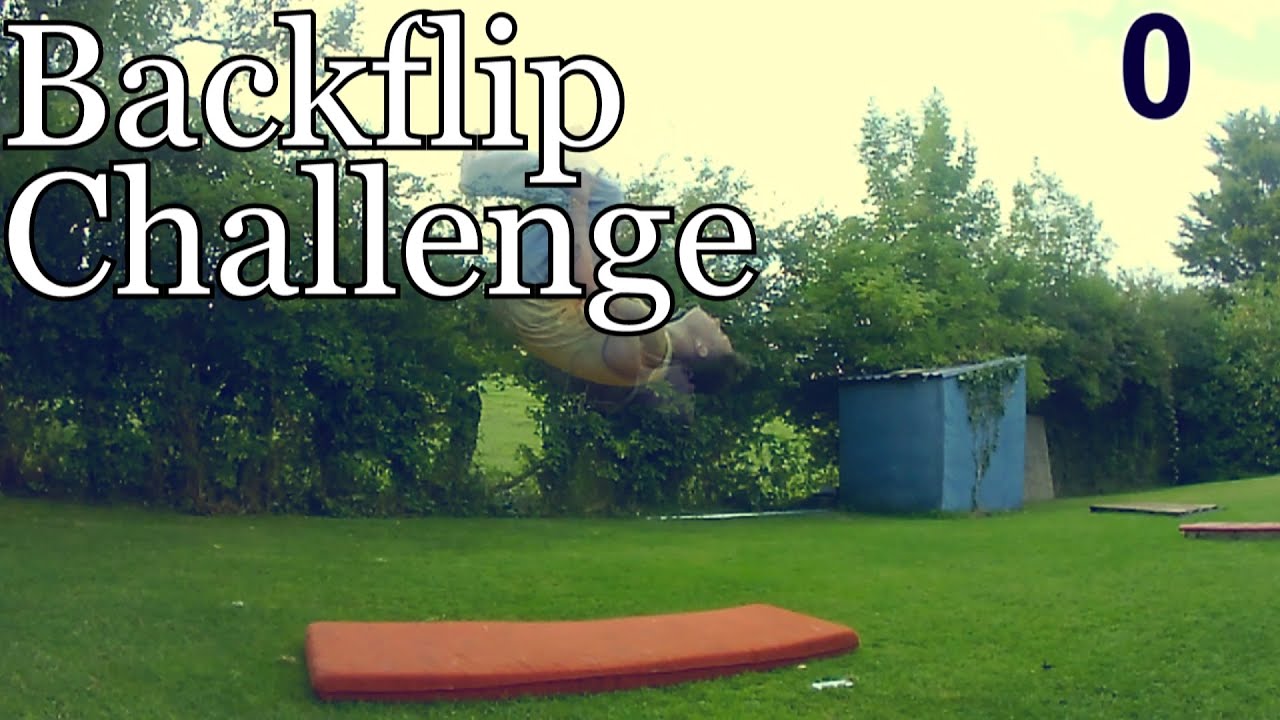 Backflip Challenge - YouTube