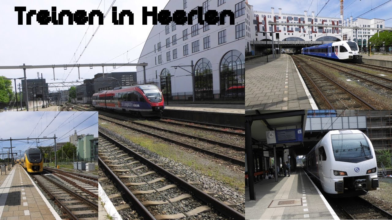 4K | Treinen in Heerlen - KortCompilatie - 12 mei 2018 - YouTube