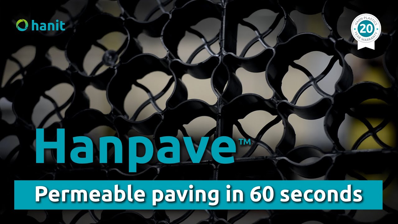 Hanpave - Permeable paving in 60 seconds - YouTube
