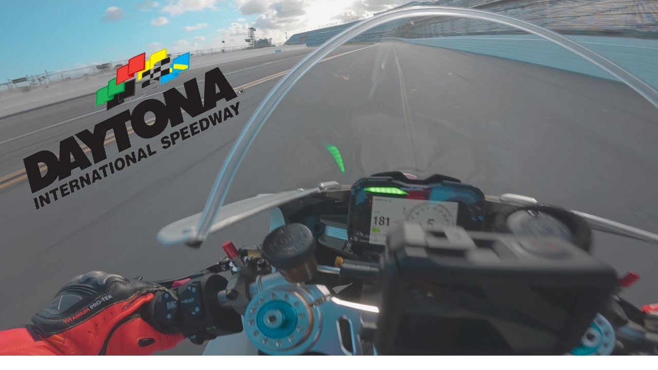 2024 Ducati Panigale V4R at Daytona Speedway - YouTube