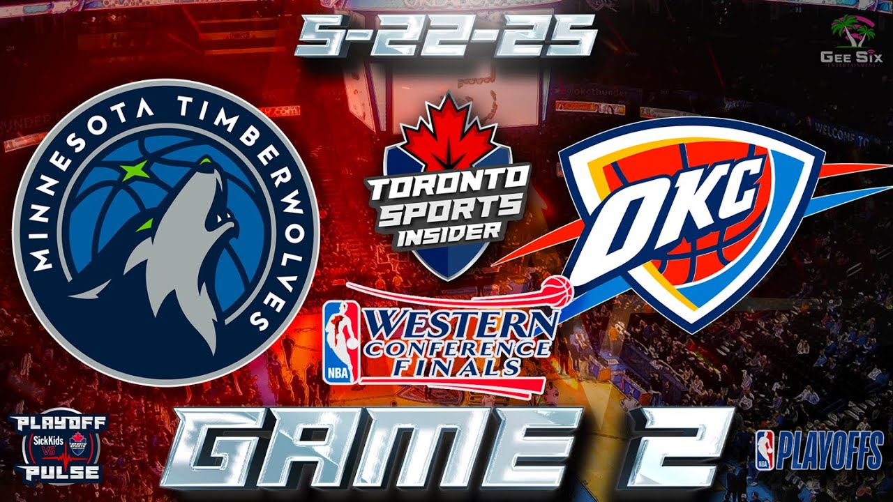 Minnesota Timberwolves vs Oklahoma City Thunder LIVE Stream Game 2 ...