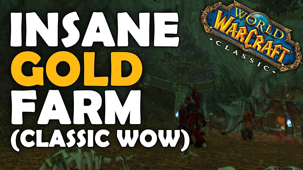 How To Make Gold in Classic Era WoW | Felcloth Gold Farm Classic - YouTube