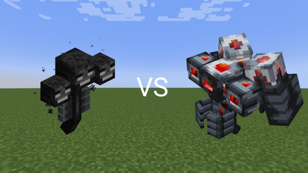 Wither VS The Harbinger - Minecraft PE Mobs Battle EP.97 - YouTube