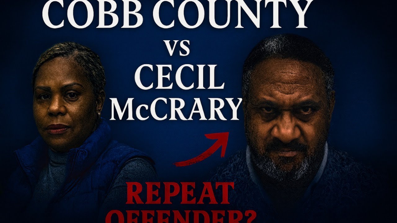 Cobb County vs Cecil McCrary Case | Jail Visit | Cecil got “Spanked” in ...