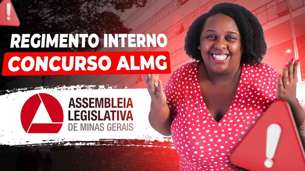 Estude Regimento Interno da ALMG de forma eficiente - YouTube