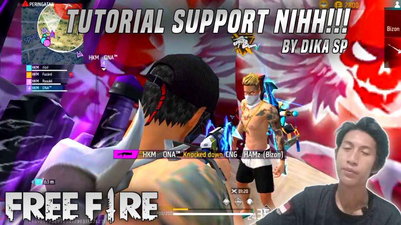 Cara menjadi support yang baik dan benar 2024 - Free Fire #freefire # ...