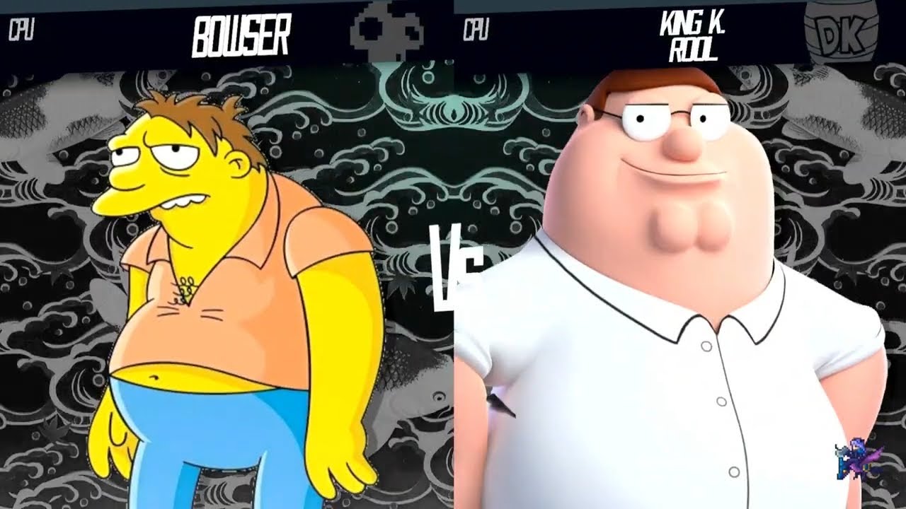Peter Vs Barney - Super Smash Bros Mods - YouTube