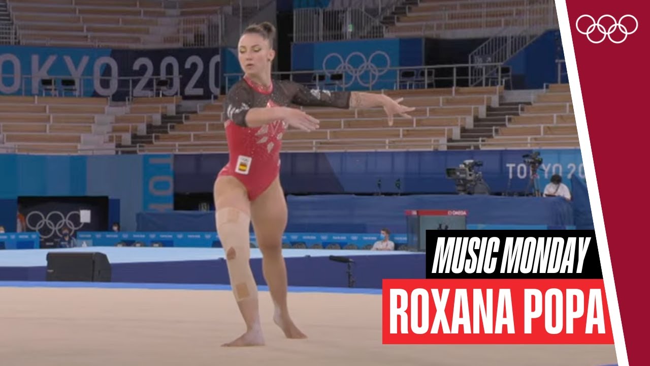 💃🏻Dancing with Passion ️🤸🏻‍♀️Roxana Popa's Spanish Flair at Tokyo 2020 ...