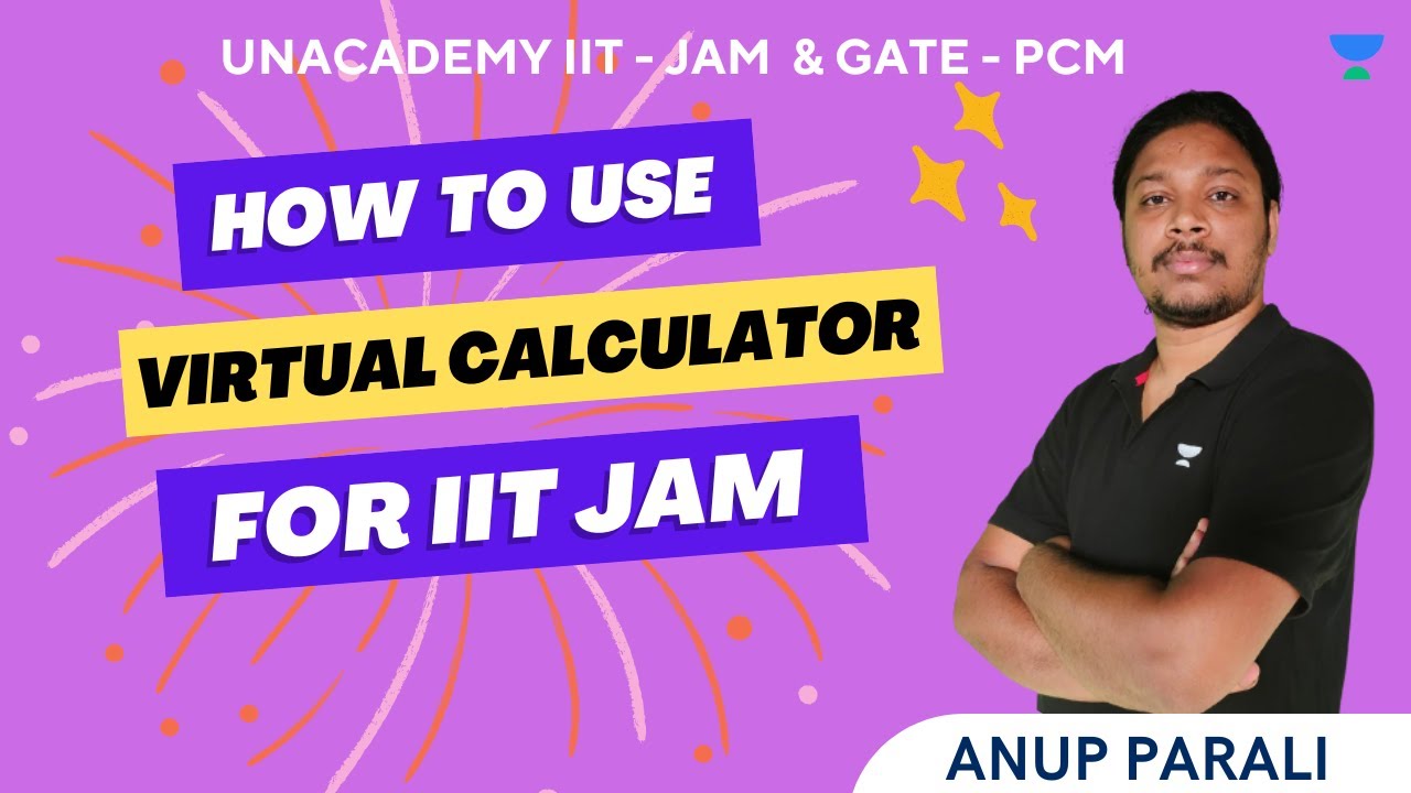How to Use Virtual Calculator for IIT JAM | IIT JAM 2024 | Anup Parali ...