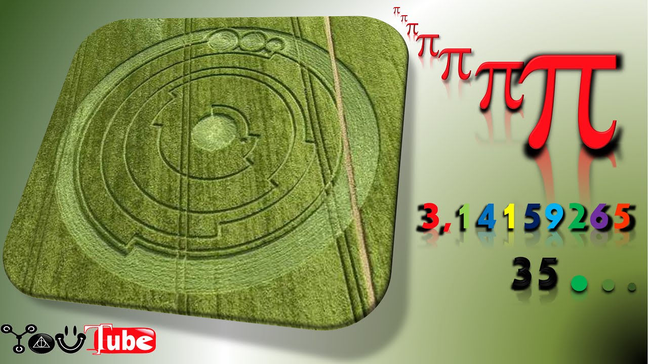 Círculo na Plantação (Inglaterra) - Número Pi - Crop Circle (Agroglifo ...