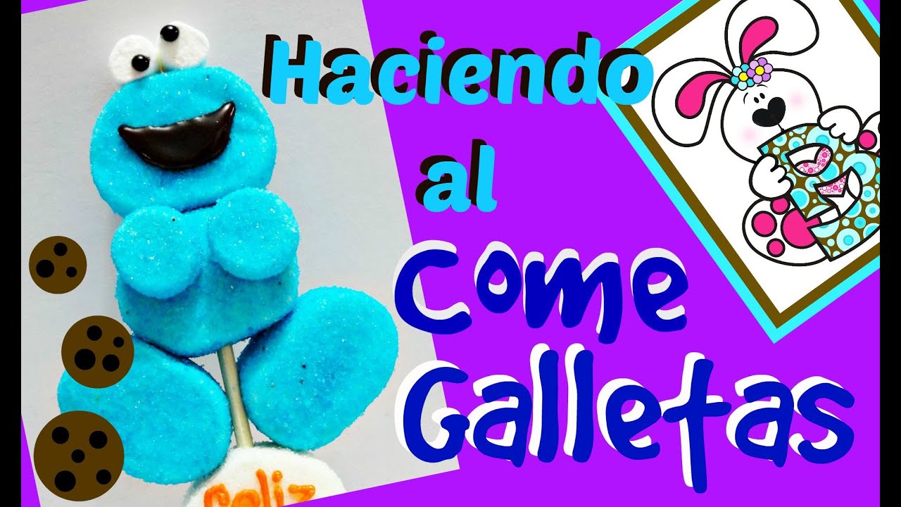 Haciendo al Come Galletas - Super fácil - YouTube