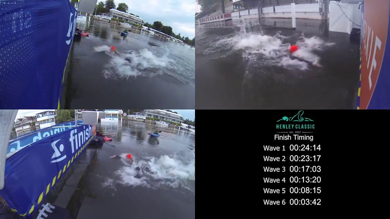 Henley Classic finish gantry cameras - YouTube