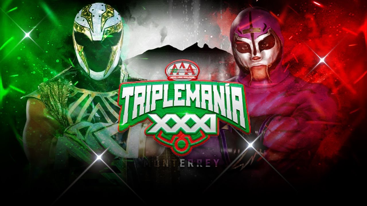 Axiom VS Rey Mysterio Jr (Triplemania #1 WWE 2K23 Universe) - YouTube