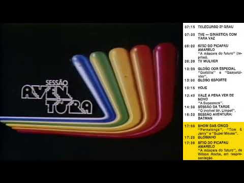 Rede Globo RJ - Início da Programação (09/03/1981) [com lista] - YouTube