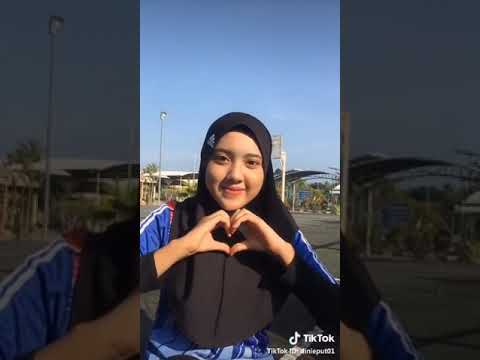 🔥Awek tiktok bertudung hot cute🔥