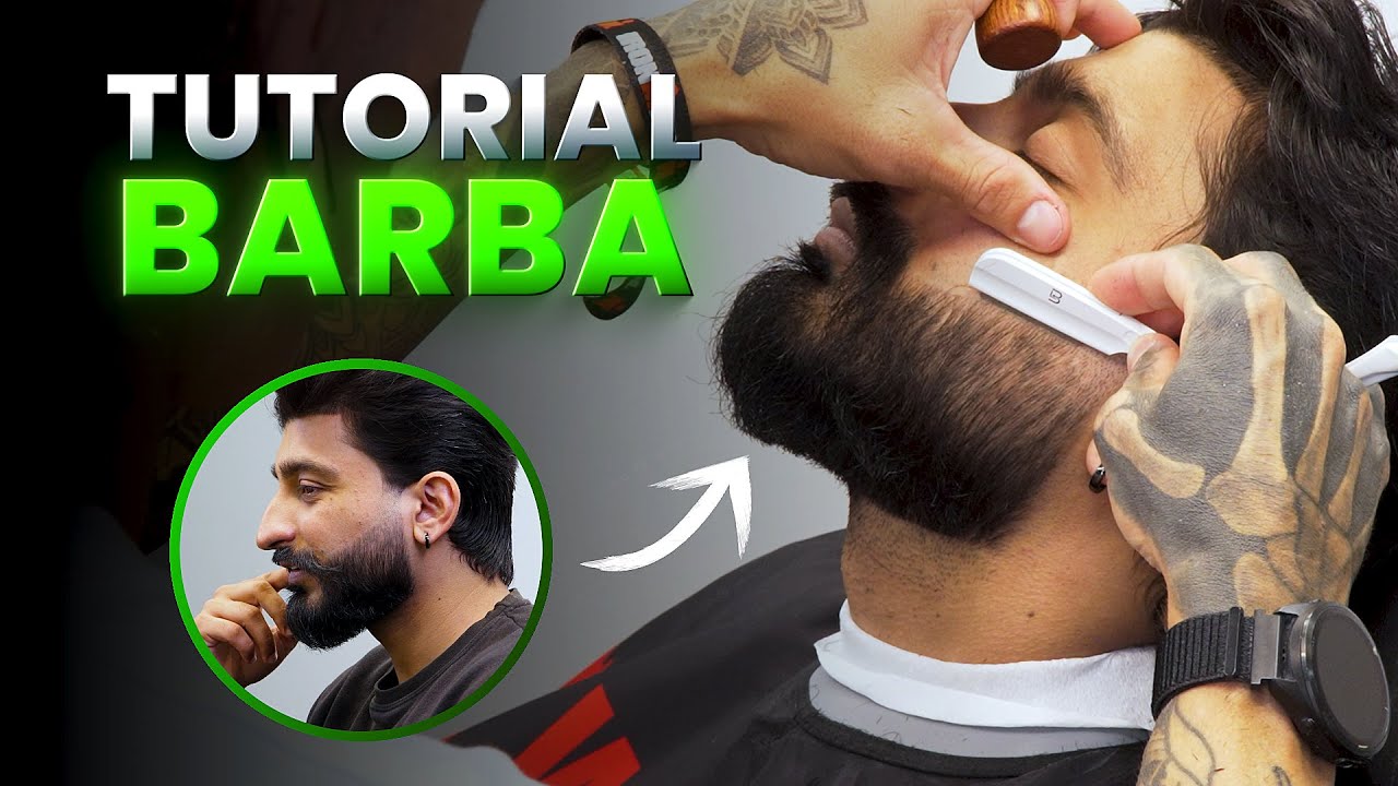 APRENDA A FAZER A BARBA COMO UM PROFISSIONAL - YouTube