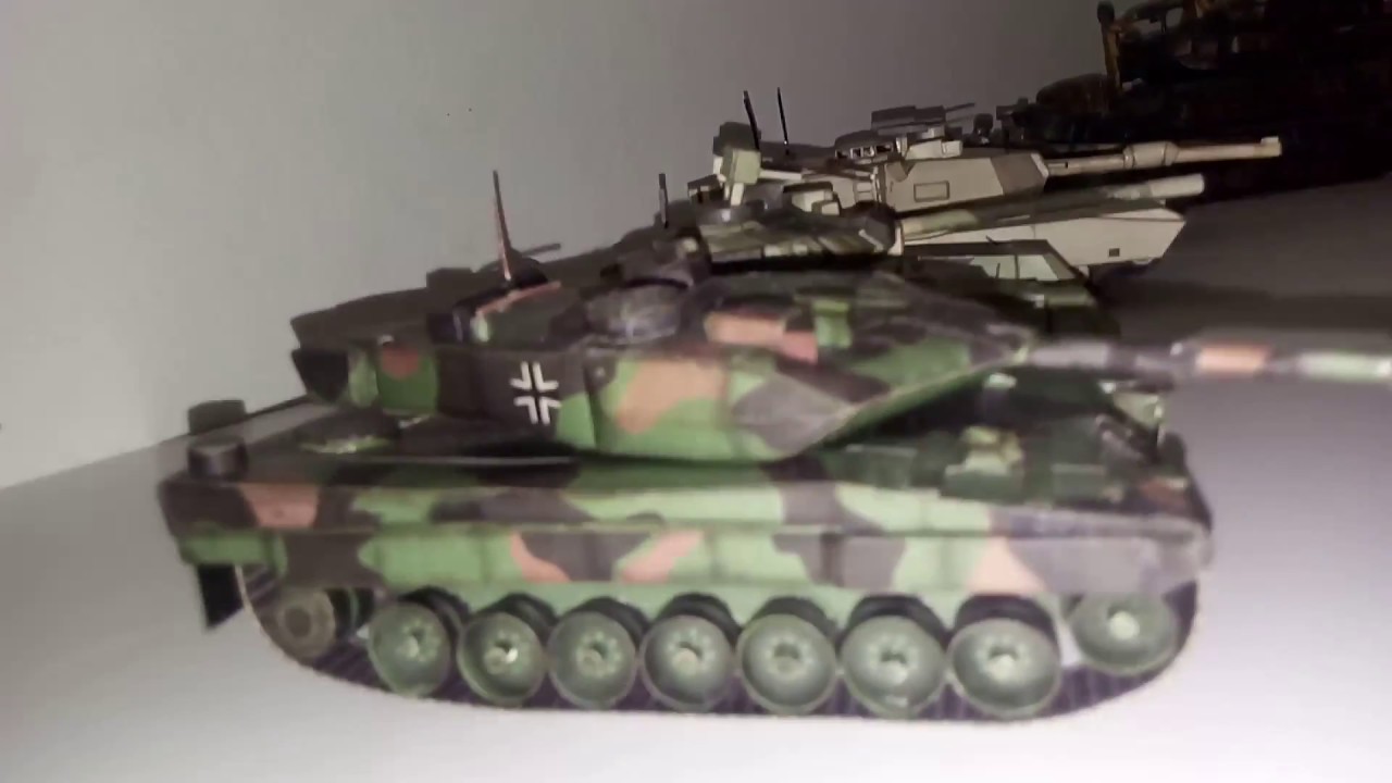 Papercraft militares - YouTube