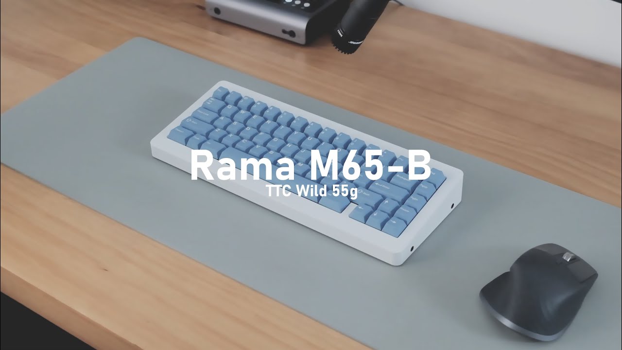 Rama M65-B with TTC Wild Typing Sounds ASMR - YouTube