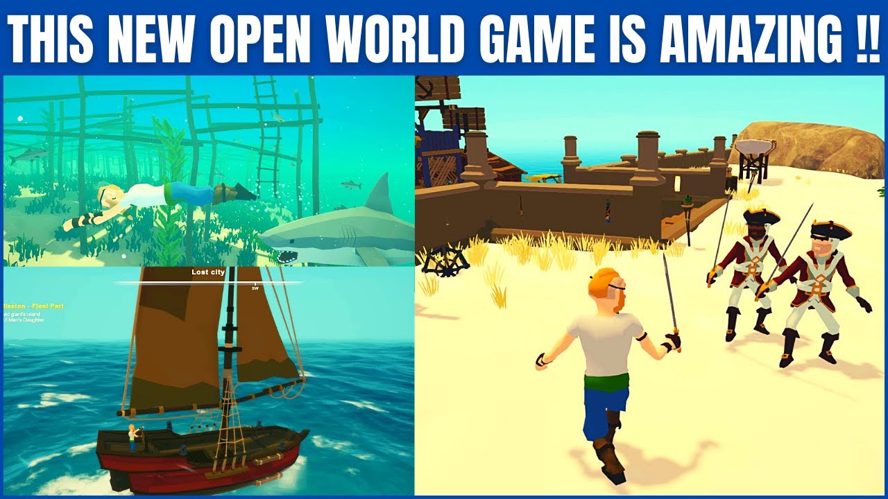 Become a Pirate Captain in this Open World Game || Captain Bones ...