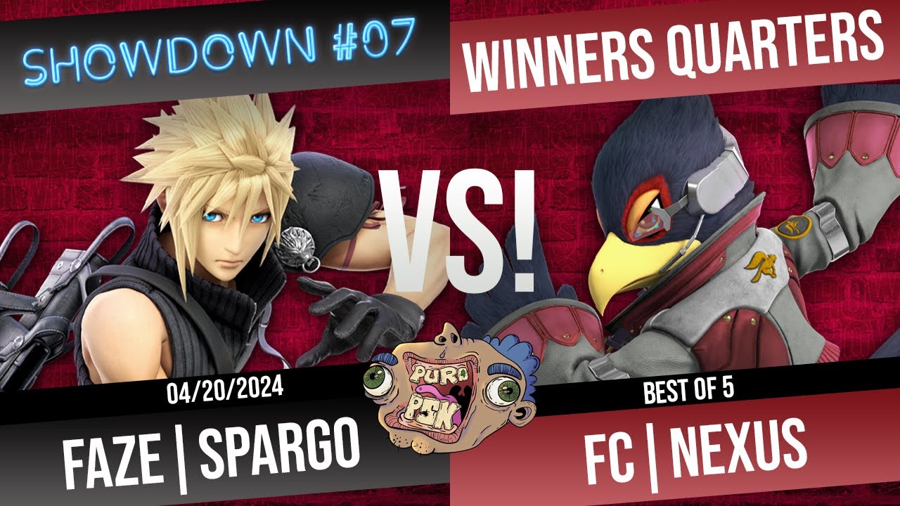 PSKSHOWDOWN 07 - FaZe | Sparg0 (Cloud) Vs. FC | Nexus (Falco) W.Top32 ...
