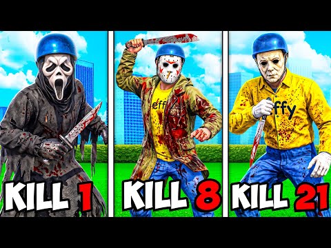 Every Kill I Become A NEW KILLER In GTA 5!