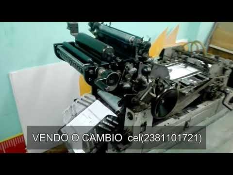 OFFSET MULTILITH 1250 - YouTube