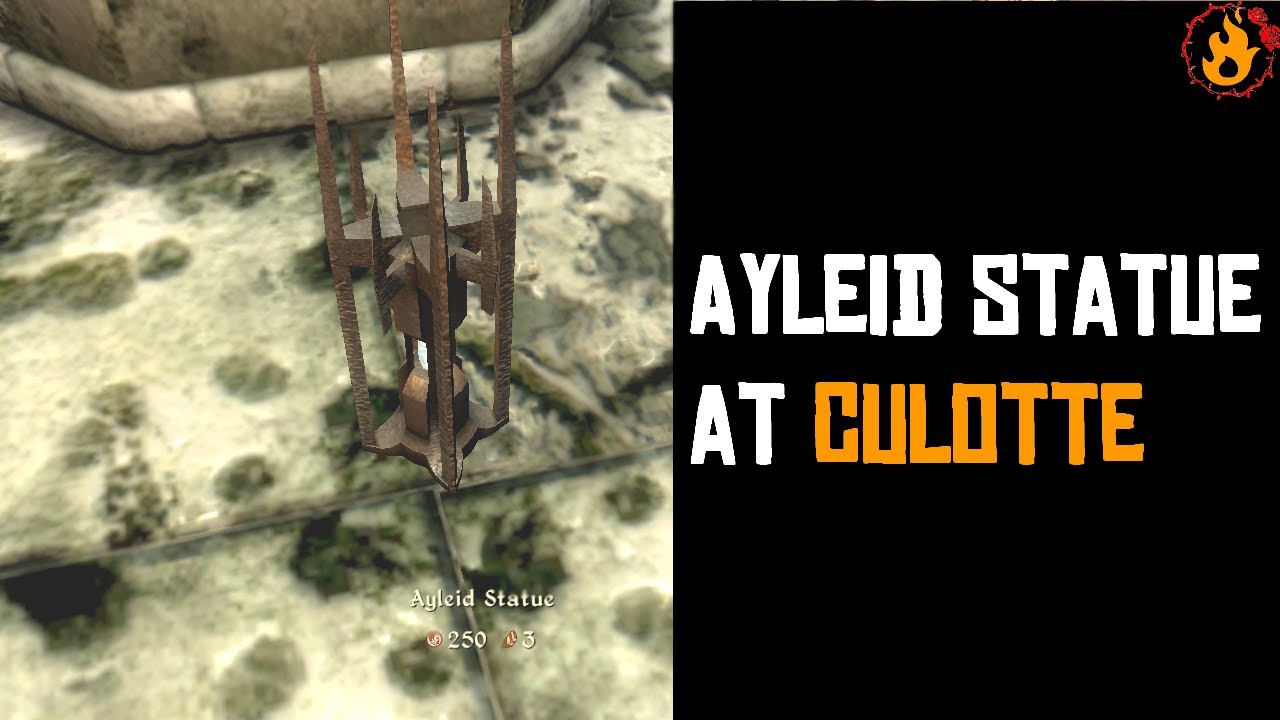 The Collector (Ayleid Statue in Culotte) - Side Quest (TES IV Oblivion ...