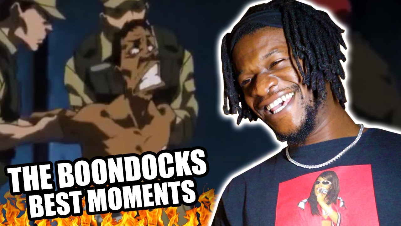 THE BOONDOCKS BEST MOMENTS 2 (REACTION) - YouTube