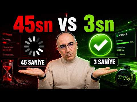Kullanıcı Beklemez: 45 Saniyelik Arka Plan İşini 3 Saniyede Bitirmek