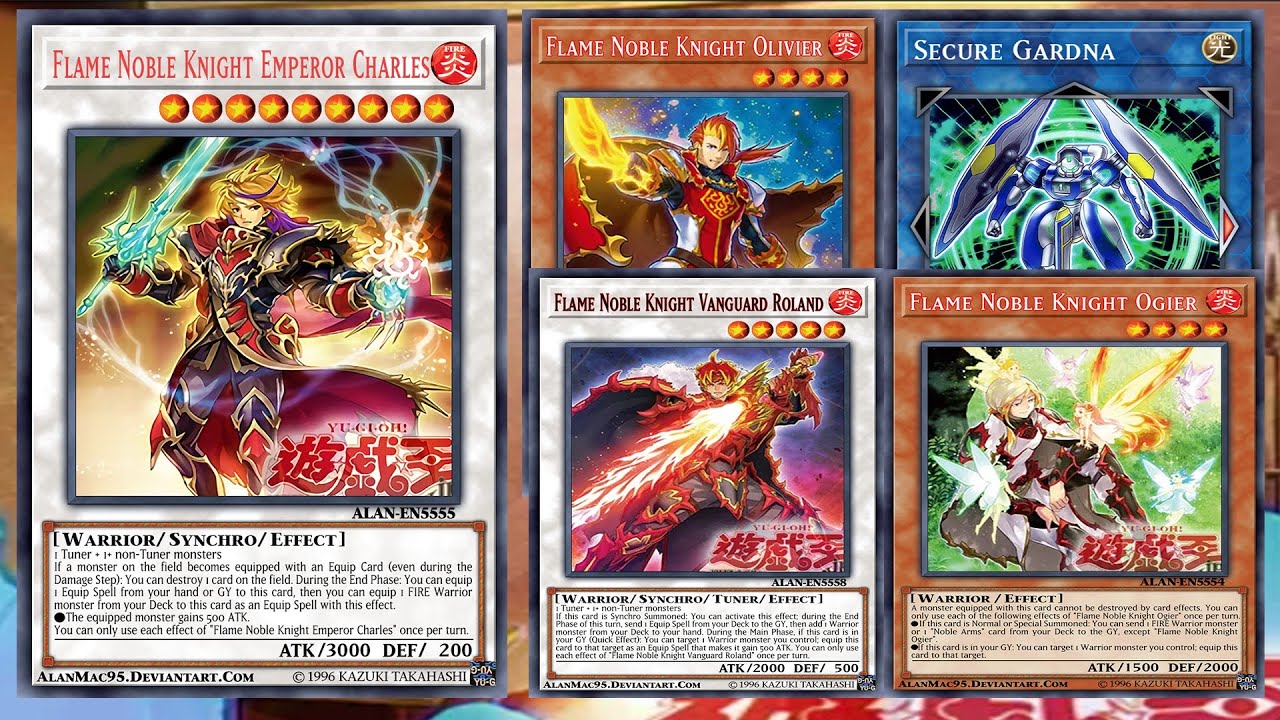 Flame Noble Knight Emperor Charles Flame Noble Knight Vanguard Roland 焔 ...