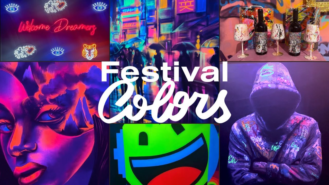 Festival Colors | London’s Vibrant Street Art Experience - YouTube