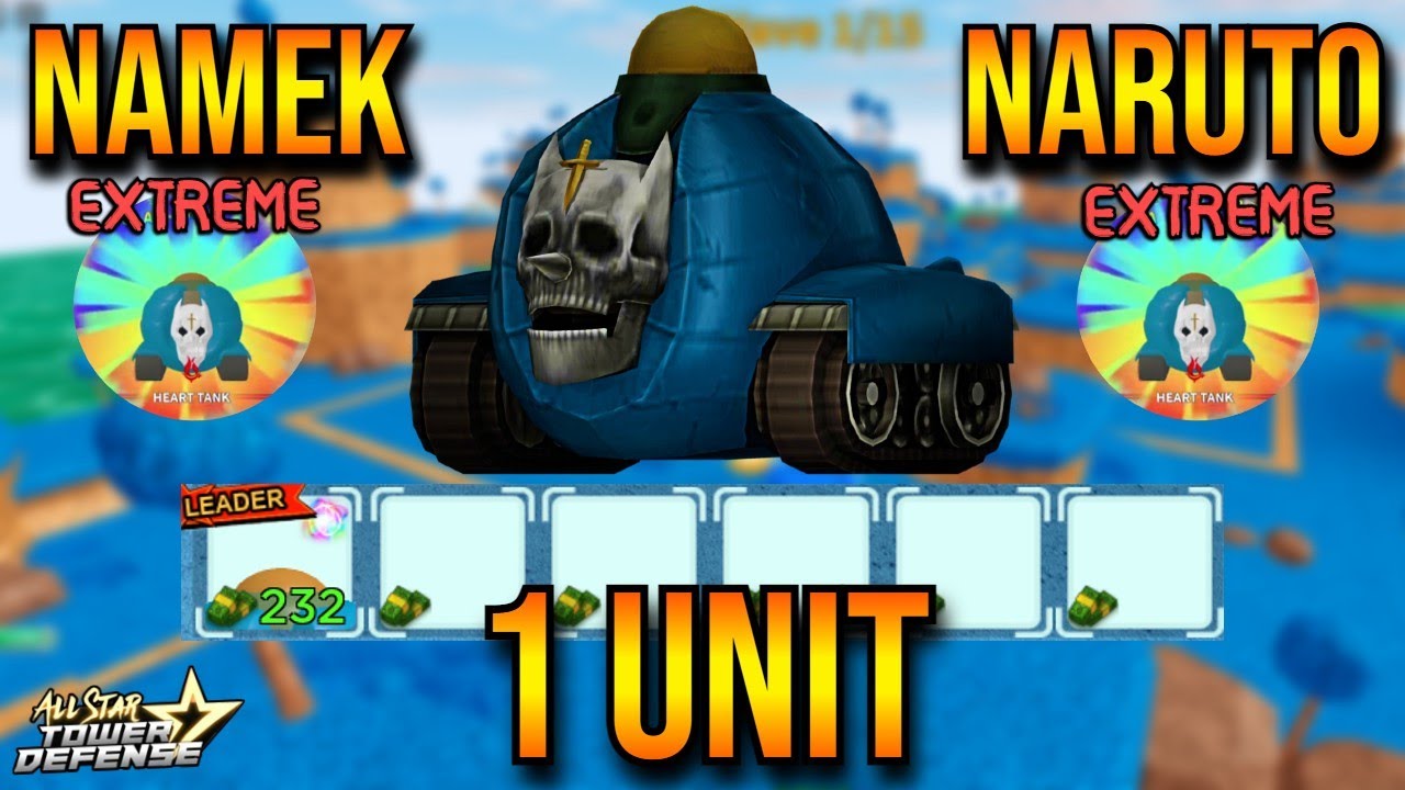 NAMEK+NARUTO EXTREME ALL STAR TOWER DEFENSE SOLO - YouTube