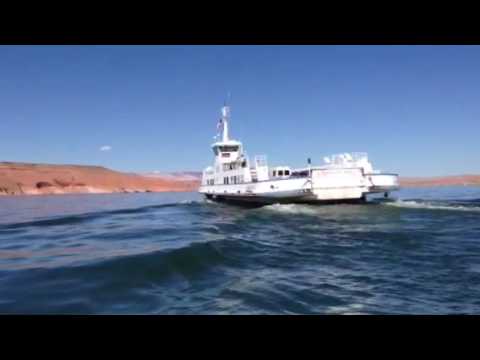 Charles hall ferry at Lake Powell 2014 - YouTube