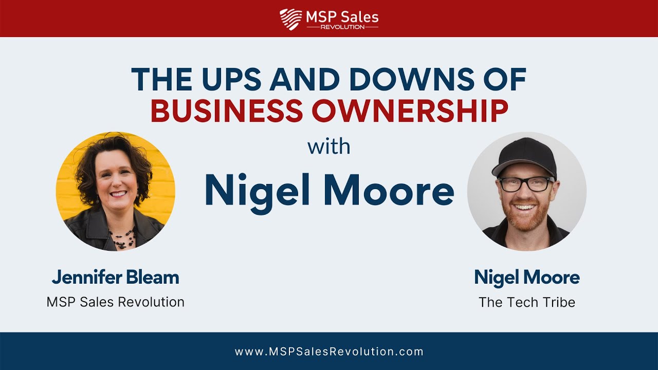 The Ups and Downs of Business Ownership With Nigel Moore (The Tech ...
