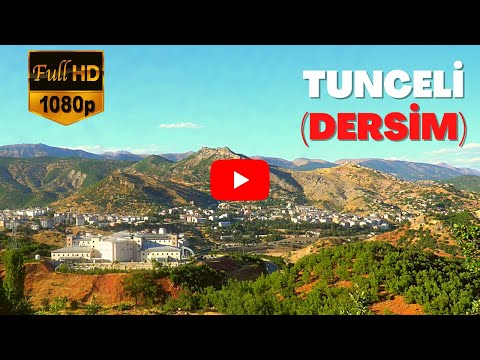 TUNCELİYİ (DERSİMİ) HİÇ BÖYLE GÖRMEDİNİZ!