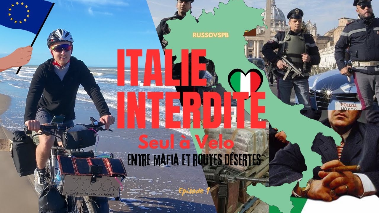 Seul à vélo à travers l'Italie interdite : 1000 km de zones rouges ...