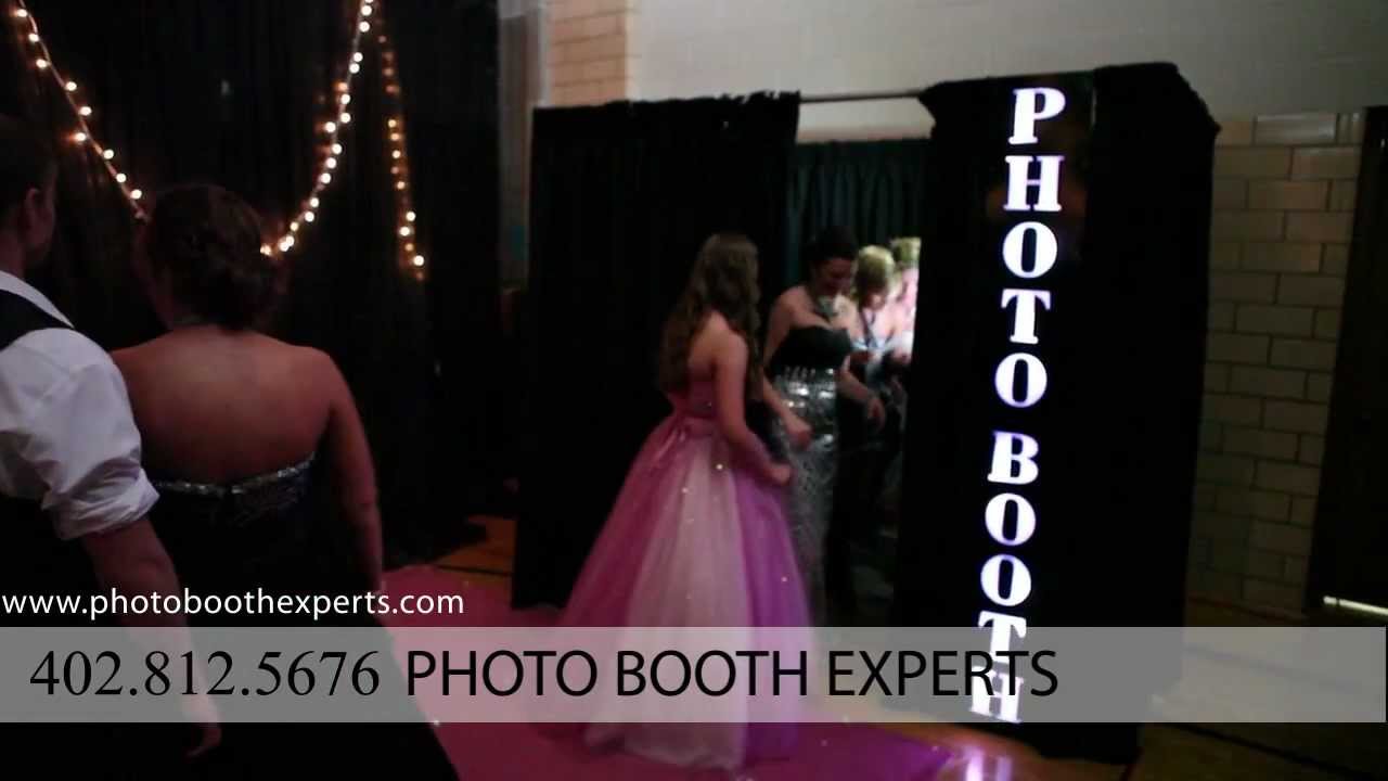 Photo Booth Rental for Prom and After Prom - YouTube