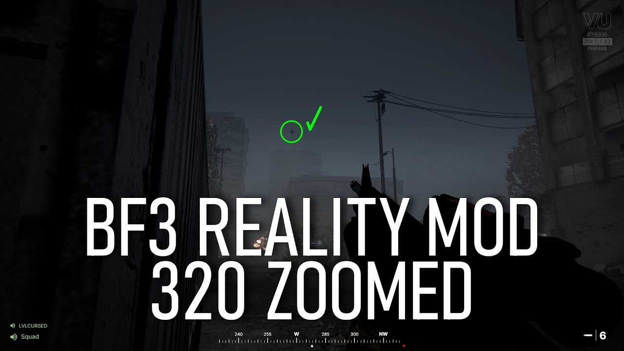 BF3 REALITY MOD | 320 Zoomed - Highlight - YouTube