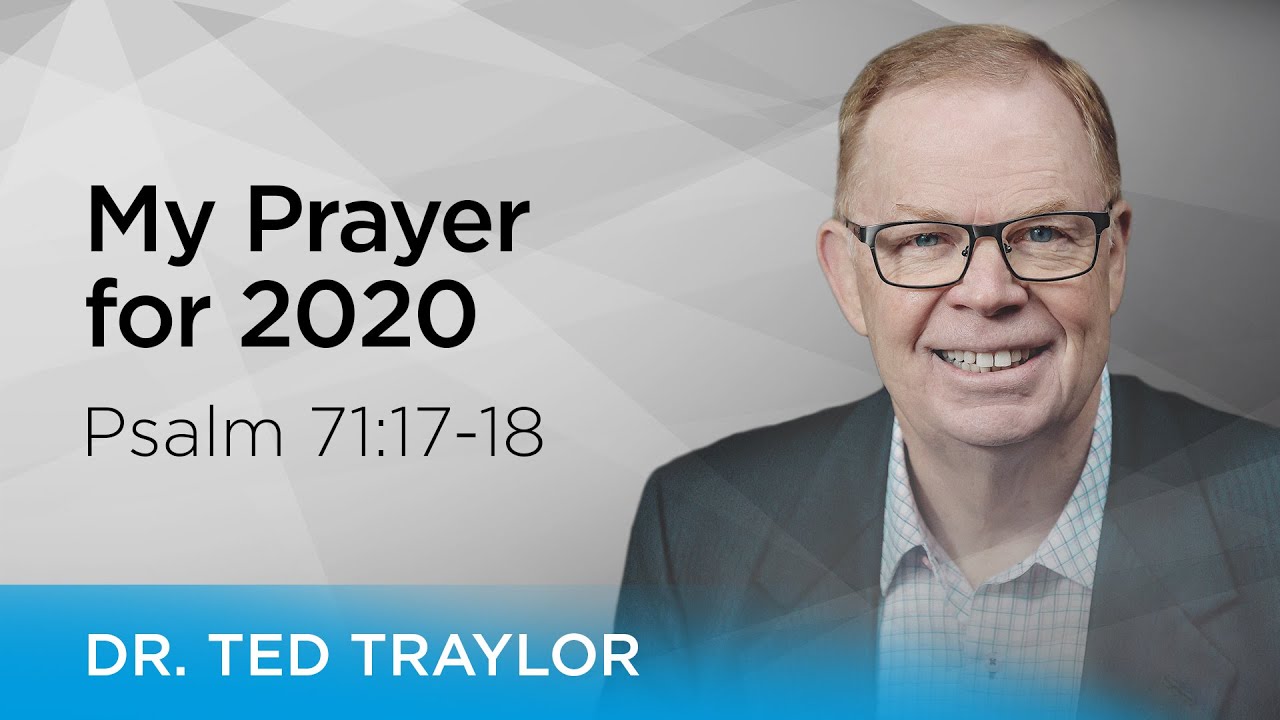 My Prayer for 2020 - YouTube