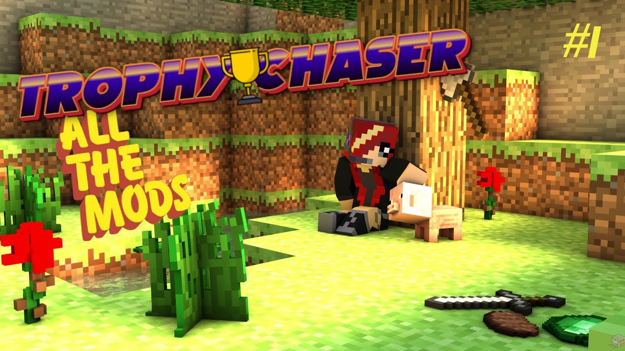 Trophy Chaser ~ Modded Minecraft #1 - YouTube