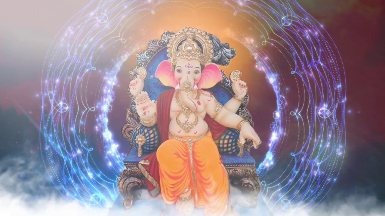 Free Baground Video || Lord Ganesh || Graphics || Motion Graphics ...