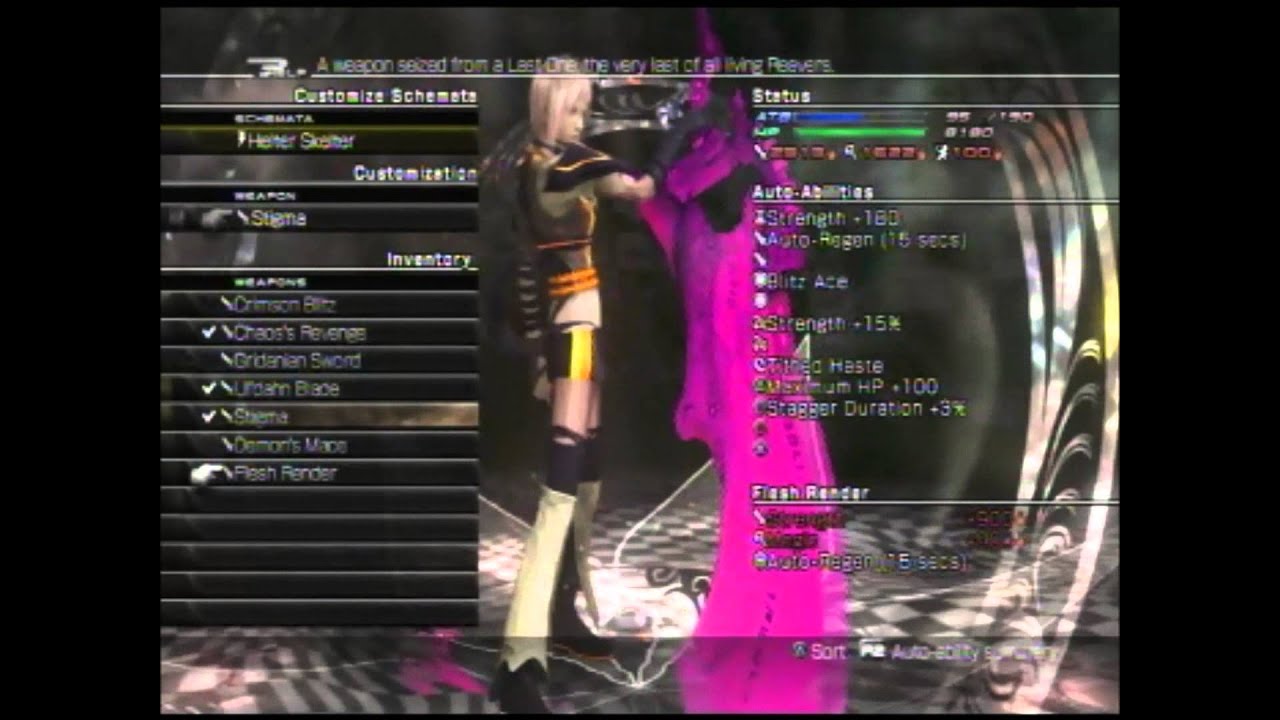 FFXIII Lightning Returns : Rare Monsters & Rare Weapons (The Last Ones ...