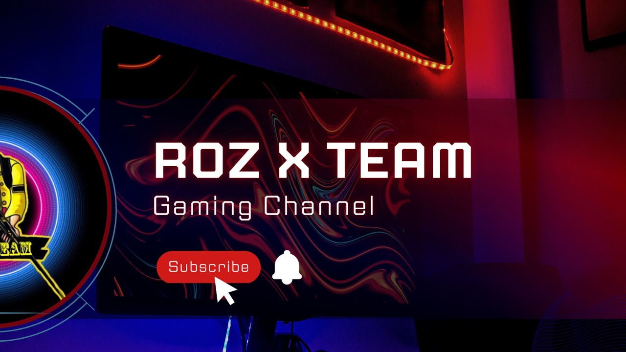ROZ X TEAM is going live!free fire - YouTube