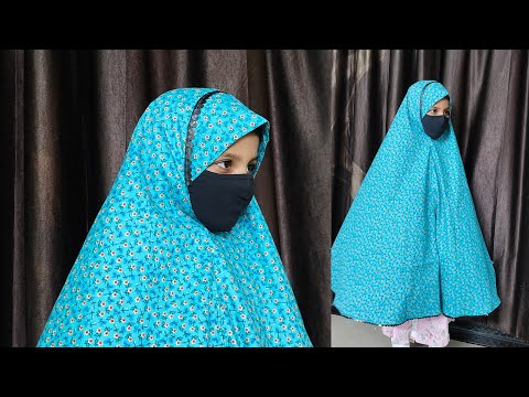 Namaz Jilbab Cutting And Stitching/ Namaz Dupatta / Namaz Jilbab / Hijab / Scarf