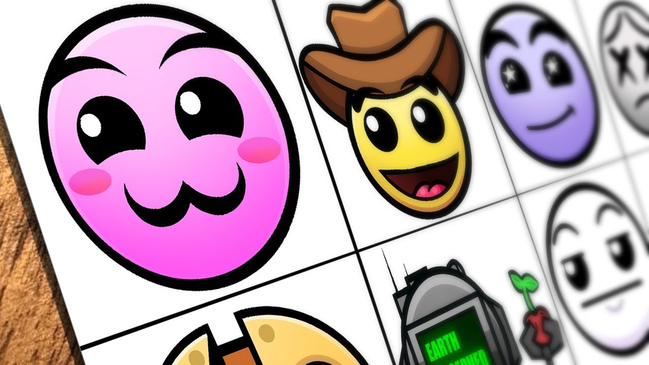 Drawing NEW FIRE IN THE HOLE Lobotomies / How to draw GEOMETRY DASH ...