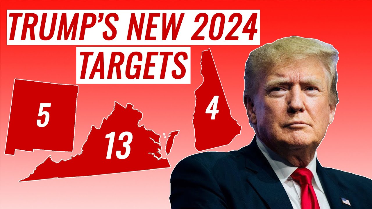 EXPANDING THE MAP?: Trump To Contest DEEP BLUE STATES Like VA & NM In ...